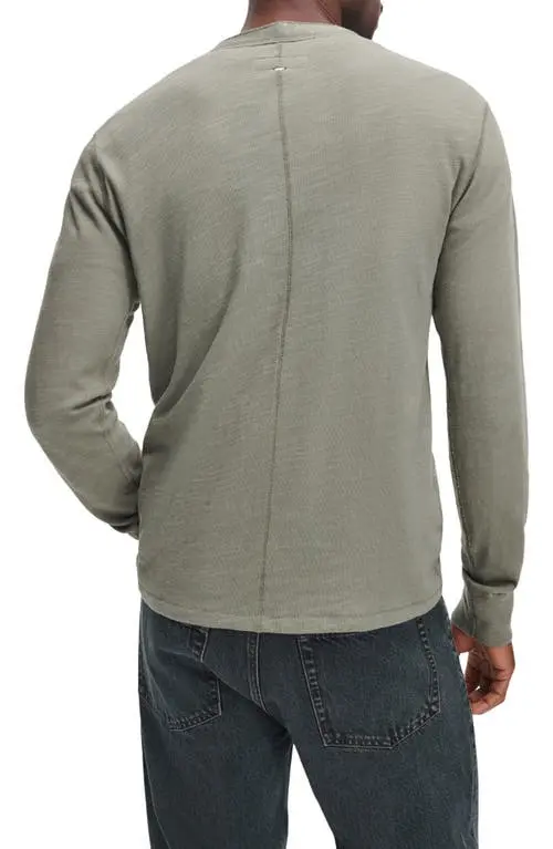 Rag & Bone Classic Slim Fit Henley - Lichen