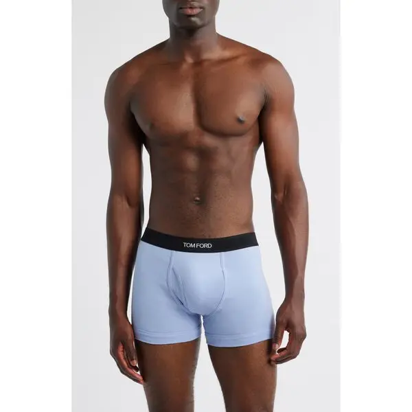 TOM FORD Cotton Stretch Jersey Boxer Briefs - Lavender