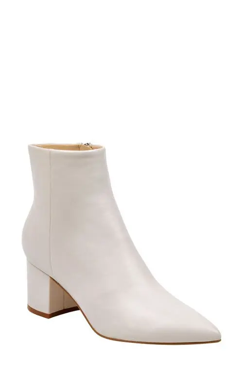 Marc Fisher Jarli Bootie - Ivory Leather