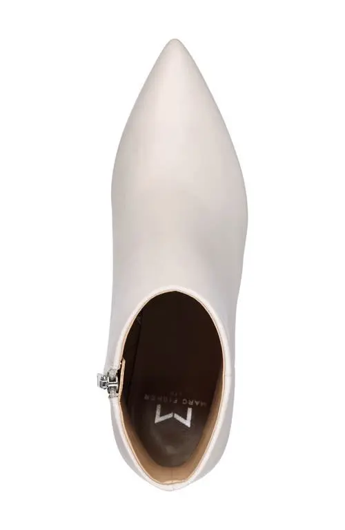 Marc Fisher Jarli Bootie - Ivory Leather