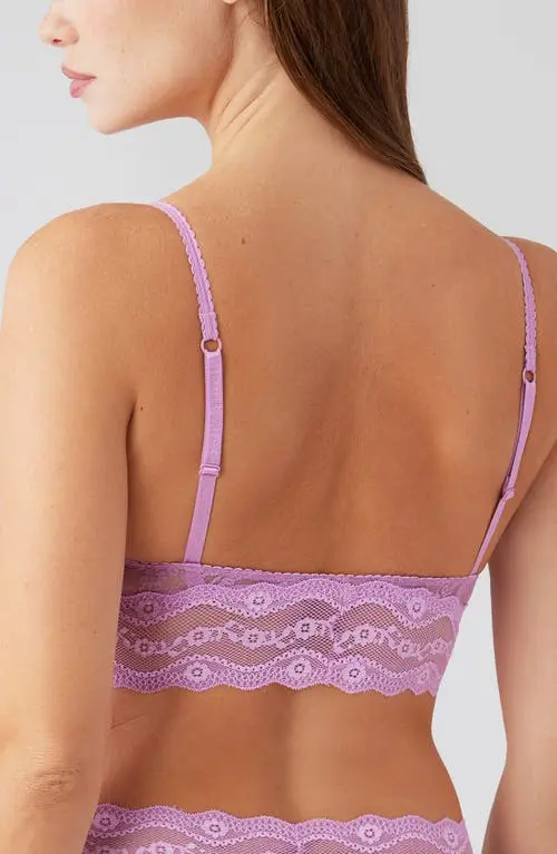 Wacoal Lace Kiss Bralette - Smoky Grape