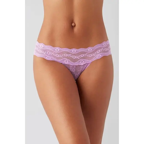 Wacoal Lace Kiss Bikini - Smoky Grape