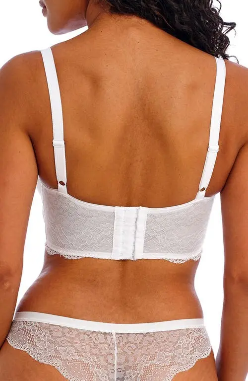 Freya Fancies Full Figure Longline Underwire Bra - White