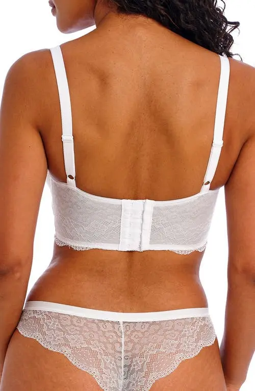 Freya Fancies Full Figure Longline Underwire Bra - White