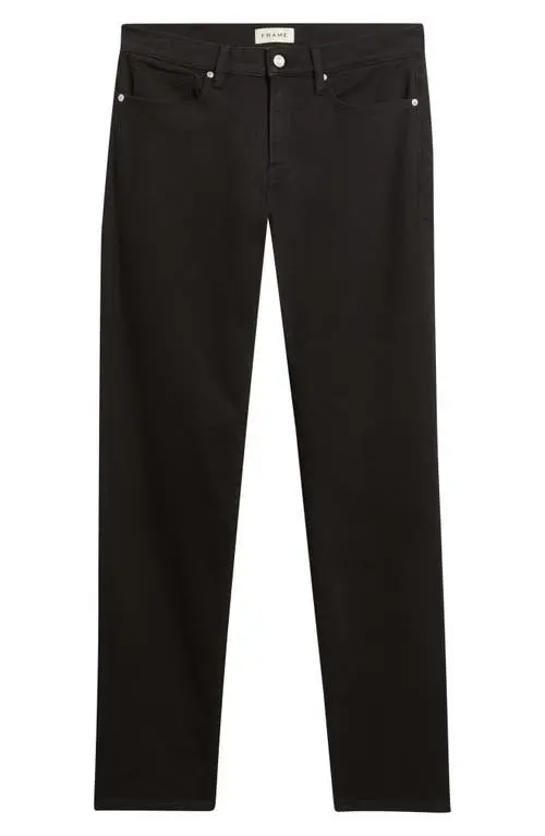 FRAME L'homme Athletic Slim Fit Jeans - Noir