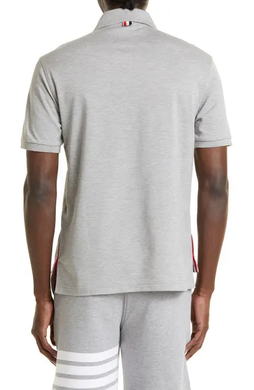 Thom Browne Pocket Polo - Light Grey