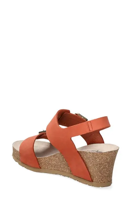 Mephisto Lissandra Platform Wedge Sandal - Chili