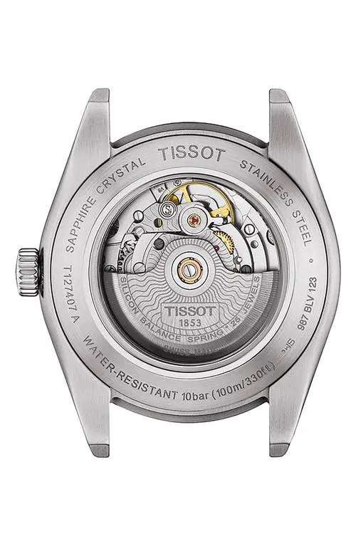 TISSOT Powermatic 80 Automatic Bracelet Watch - Green