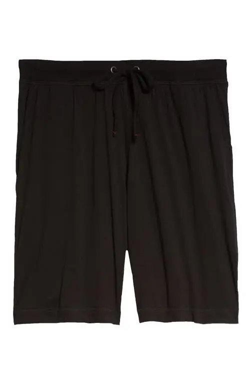 Daniel Buchler Peruvian Pima Cotton Shorts - Black