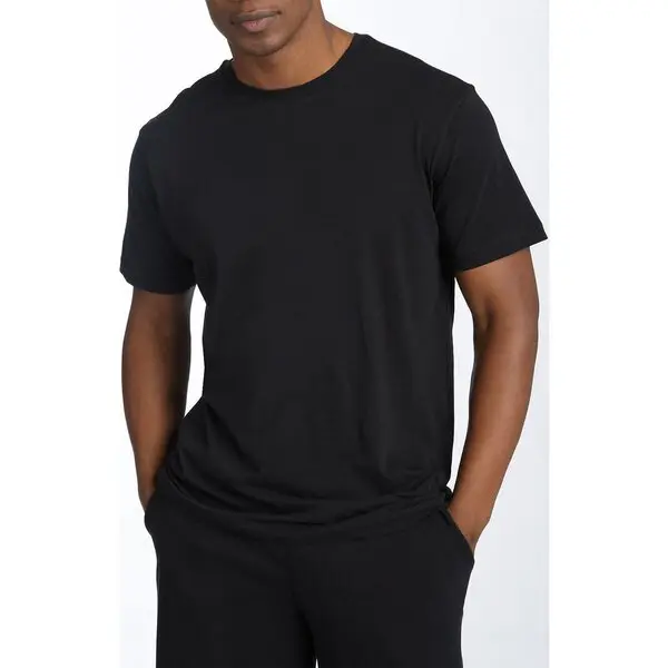 Daniel Buchler Peruvian Pima Cotton T-shirt - Black