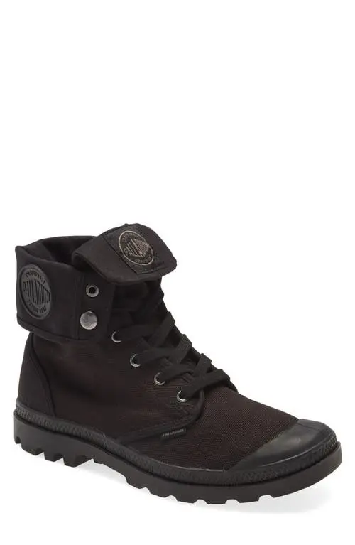 PALLADIUM Baggy Canvas Boot - Black/blac