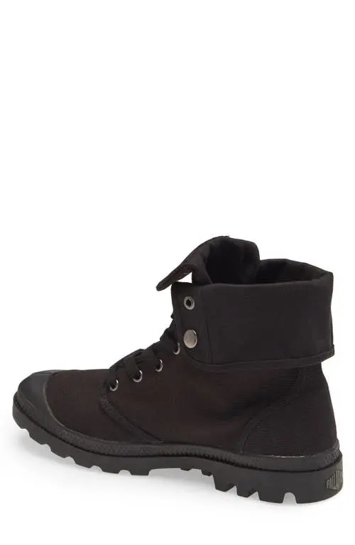 PALLADIUM Baggy Canvas Boot - Black/blac