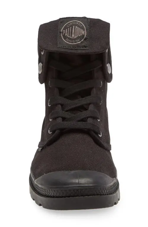 PALLADIUM Baggy Canvas Boot - Black/blac