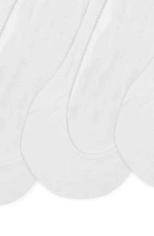 Polo Ralph Lauren 3-pack Of Liner Socks - White