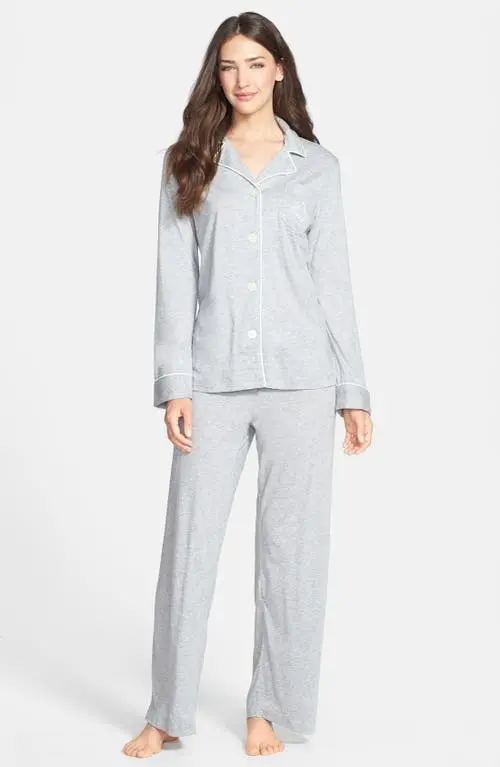 Ralph Lauren Knit Pajamas - Heather Grey