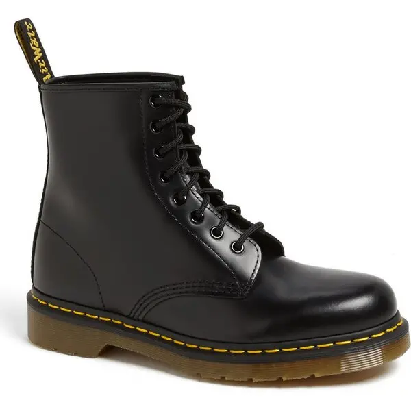 Dr. Martens 1460 Lace-up Boots - Black Smooth
