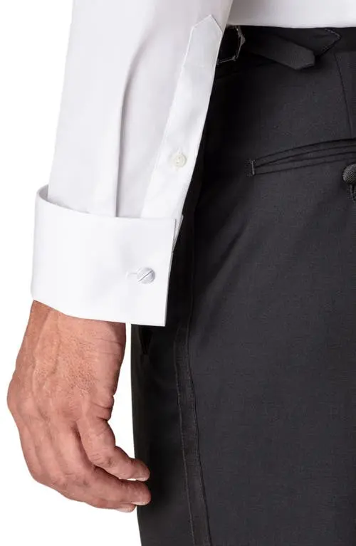 Eton Pleated Bib Tuxedo Shirt