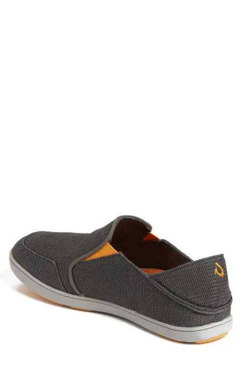 Olukai Nohea Mesh Slip-on - Dark Shadow/dark Shadow