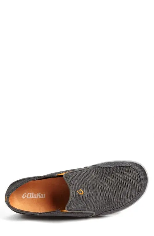 Olukai Nohea Mesh Slip-on - Dark Shadow/dark Shadow