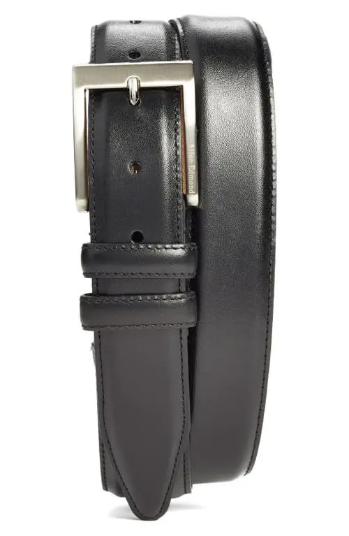 Allen Edmonds Leather Belt - Black