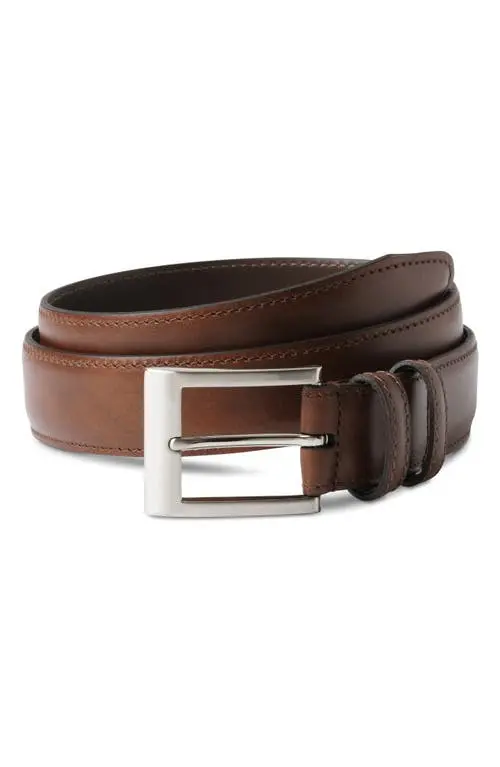 Allen Edmonds Leather Belt - Chili
