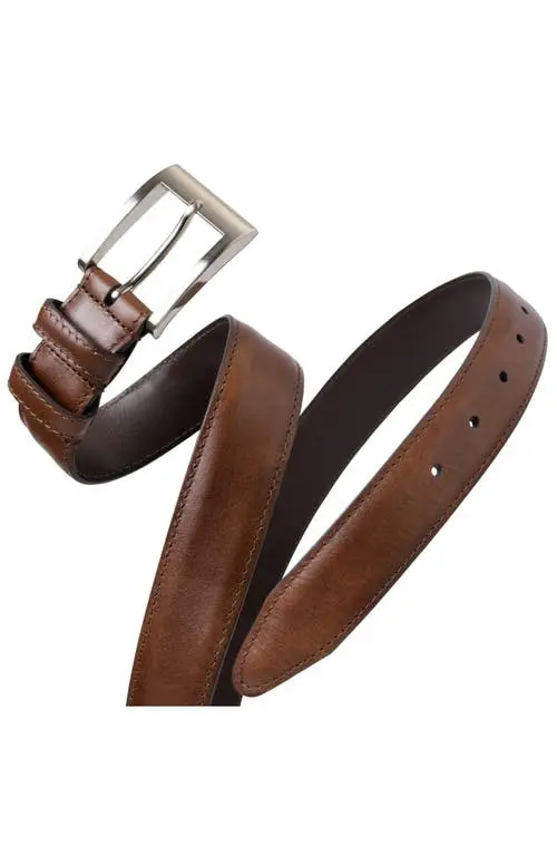 Allen Edmonds Leather Belt - Chili