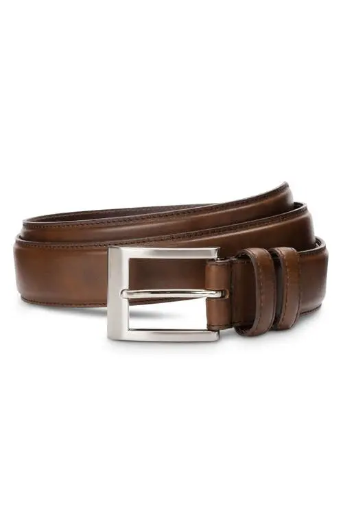 Allen Edmonds Leather Belt - Coffee