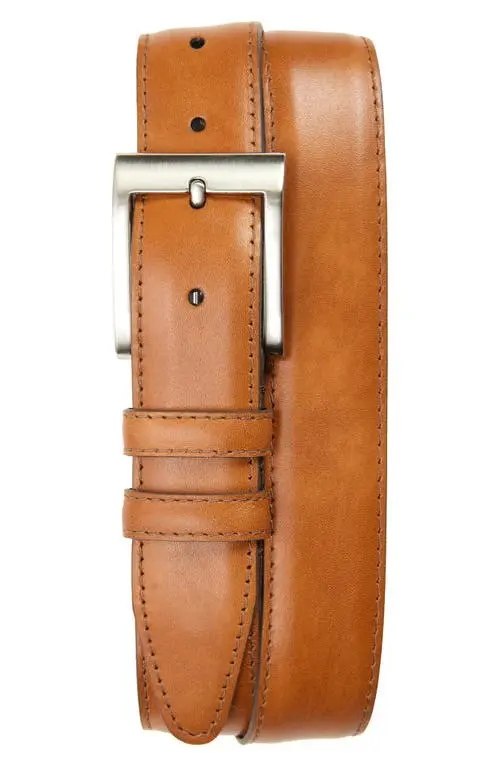 Allen Edmonds Leather Belt - Walnut/walnut