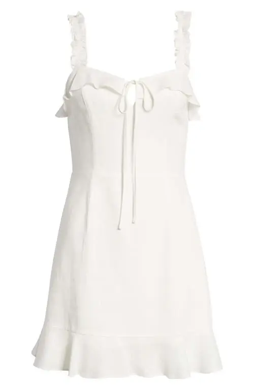 Lulus Days Like This Ruffle Minidress