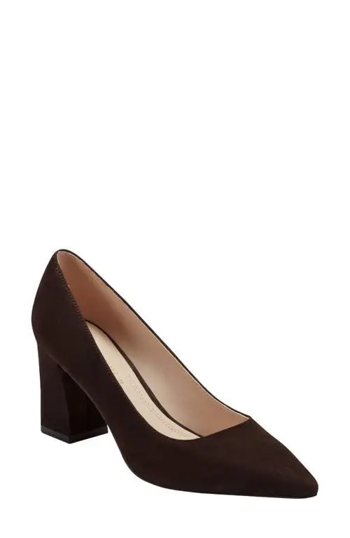 Marc Fisher Zala Pump - Dark Brown 202