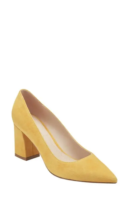 Marc Fisher Zala Pump - Deep Yellow