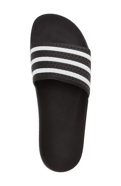Adidas Adilette Stripe Sport Slide - Cblack/whi