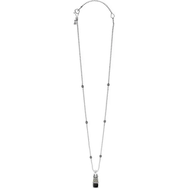 Lagos Rittenhouse Pendant Necklace - Black Onyx