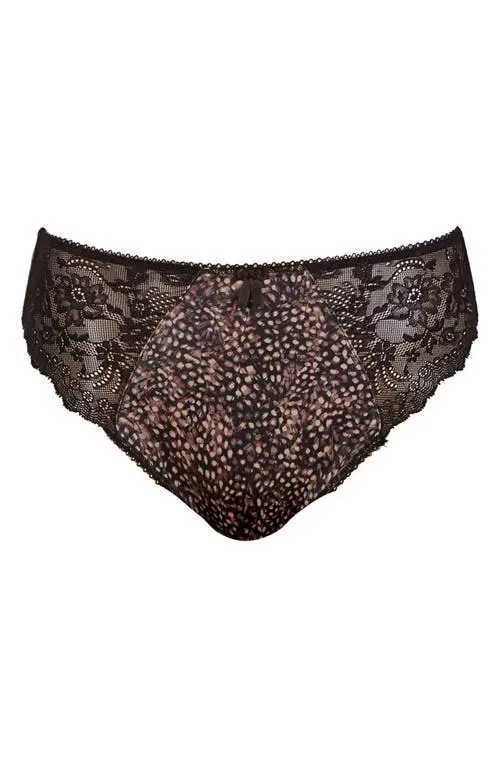 Elomi Morgan Full Figure Briefs - Ebony