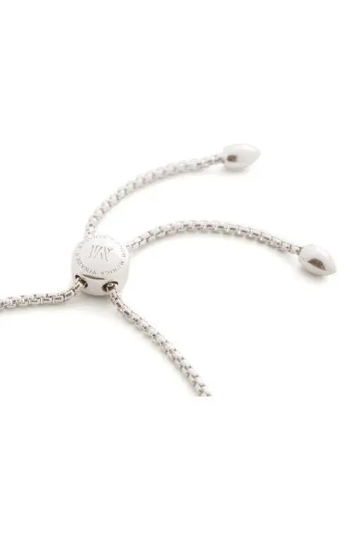 Monica Vinader Stellar Pavé Diamond Mini Bar Bracelet