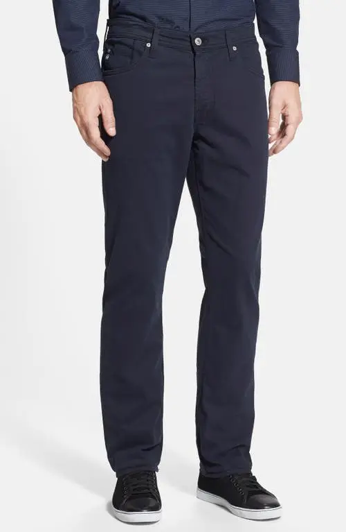 Ag Graduate Sud Straight Leg Pants - Navy