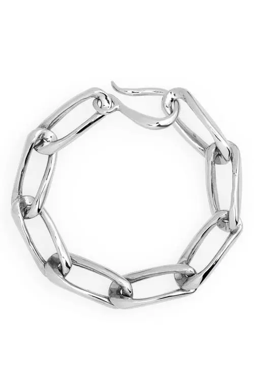 FARIS Classic Chain Link Bracelet - Silver