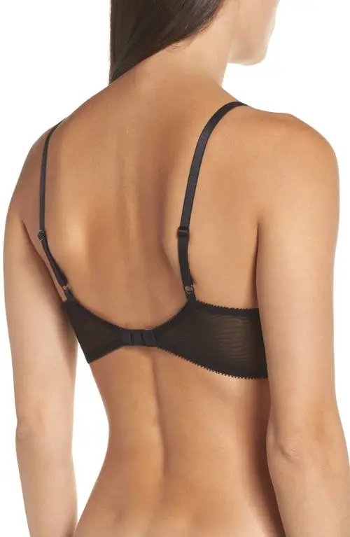 ON GOSSAMER Bump It Up Underwire Push-up Bra - Black