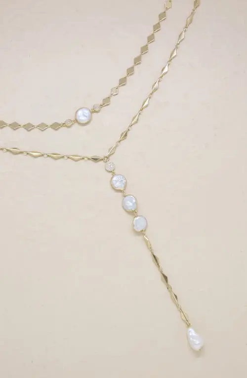 Ettika Set Of 2 Pearl Necklaces