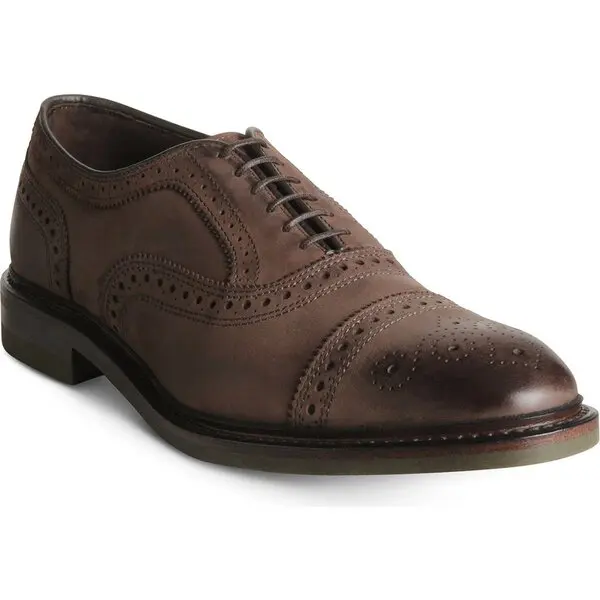 Allen Edmonds Strandmok Cap-toe Oxford - Brown
