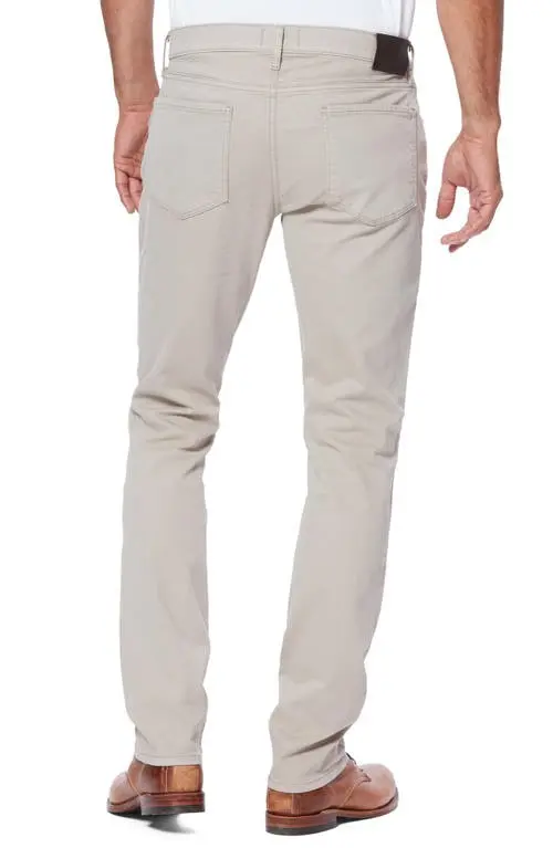 Paige Federal Slim Straight Leg Twill Pants - Clean Khaki