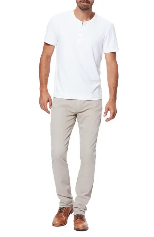 Paige Federal Slim Straight Leg Twill Pants - Clean Khaki
