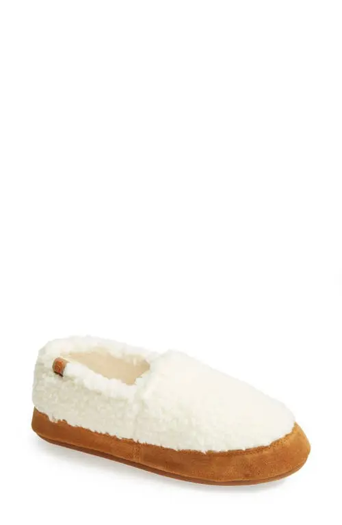 Acorn Moc Slipper - Buff Popcorn