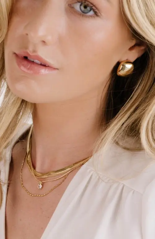 Ettika Layered Chain Pendant Necklace