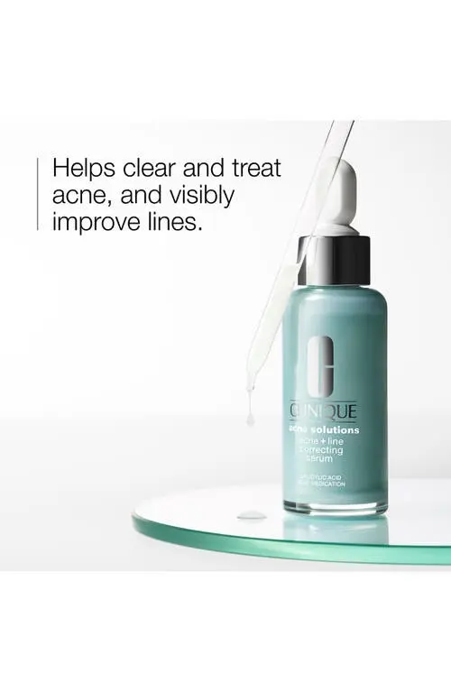 CLINIQUE Acne Solutions Acne + Line Correcting Serum - No Color