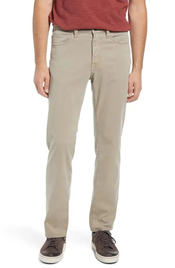 34 Heritage Charisma Relaxed Straight Leg Pants - Mushroom Soft Charleston