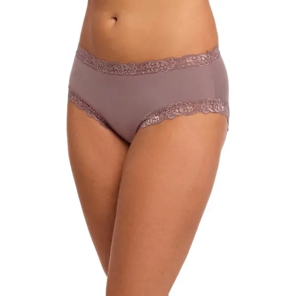 Fleur't Iconic High Waist Boyshorts - Cappuccino