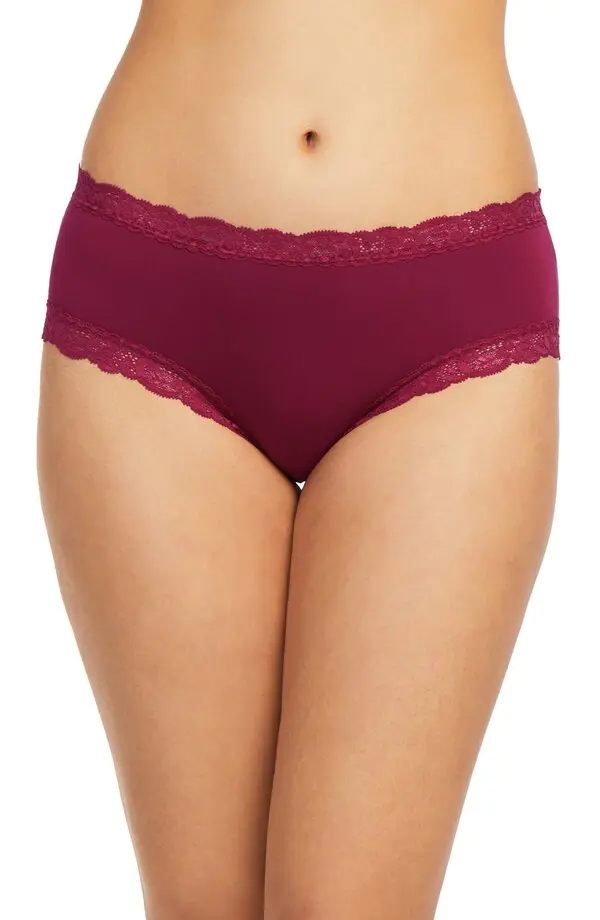 Fleur't Iconic High Waist Boyshorts - Sangria