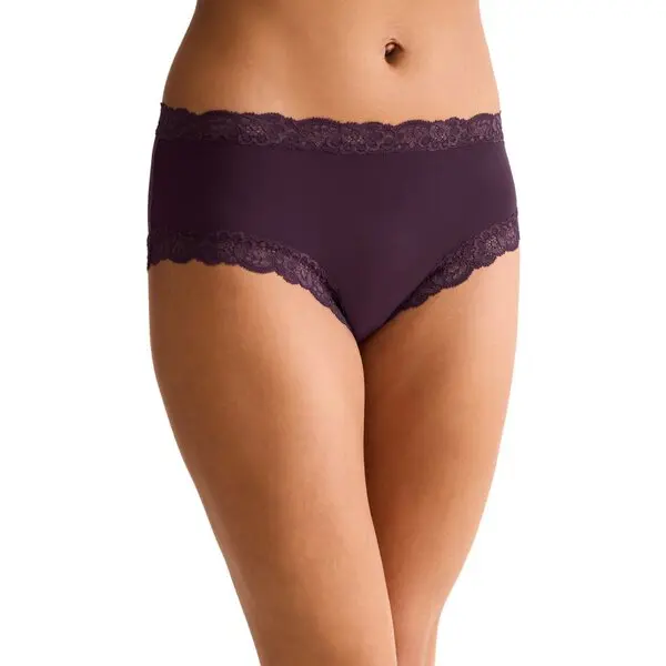 Fleur't Iconic High Waist Boyshorts - Vino