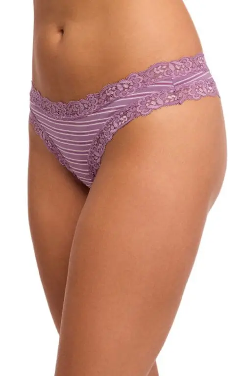Fleur't Iconic Thong - Berry Glaze Stripe